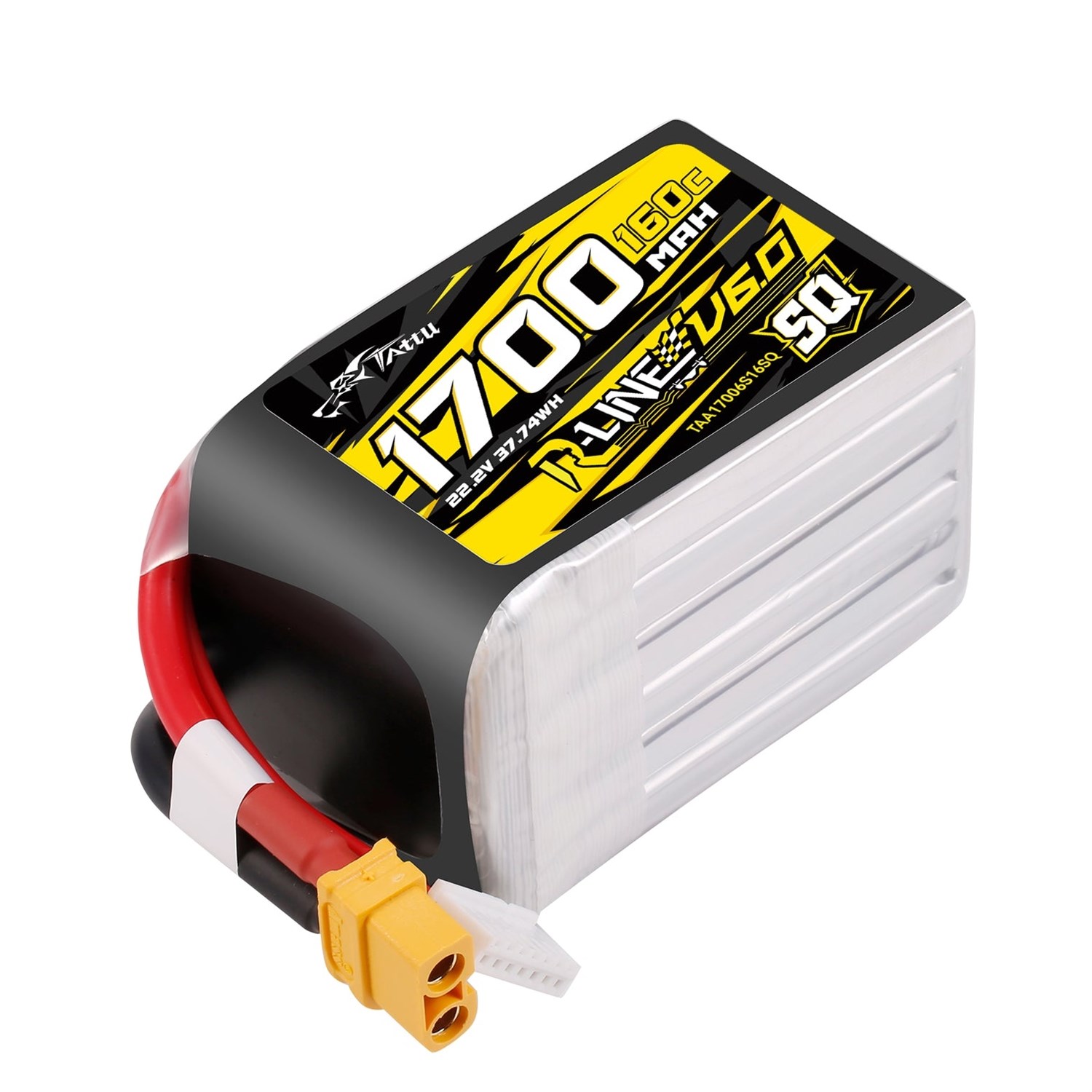 6s 1700mAh -160C-Gens Ace Tattu R-Line V6.0 XT60