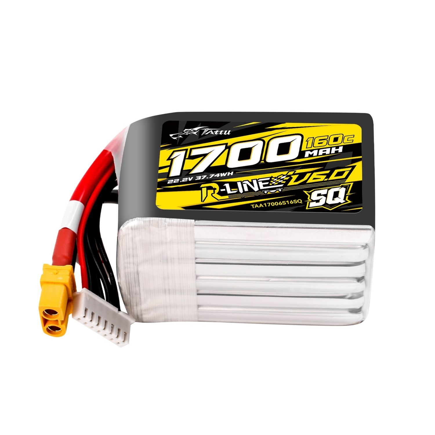 6s 1700mAh -160C-Gens Ace Tattu R-Line V6.0 XT60