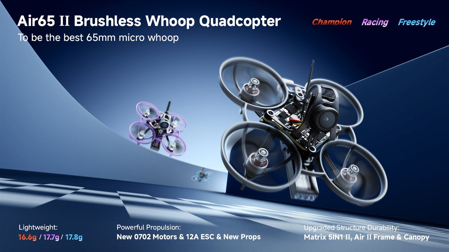 BETAFPV Air65 II Brushless Whoop Freestyle1S ELRS