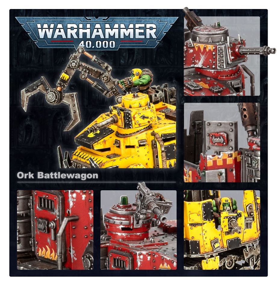 Warhammer 40K Orks - Battlewagon